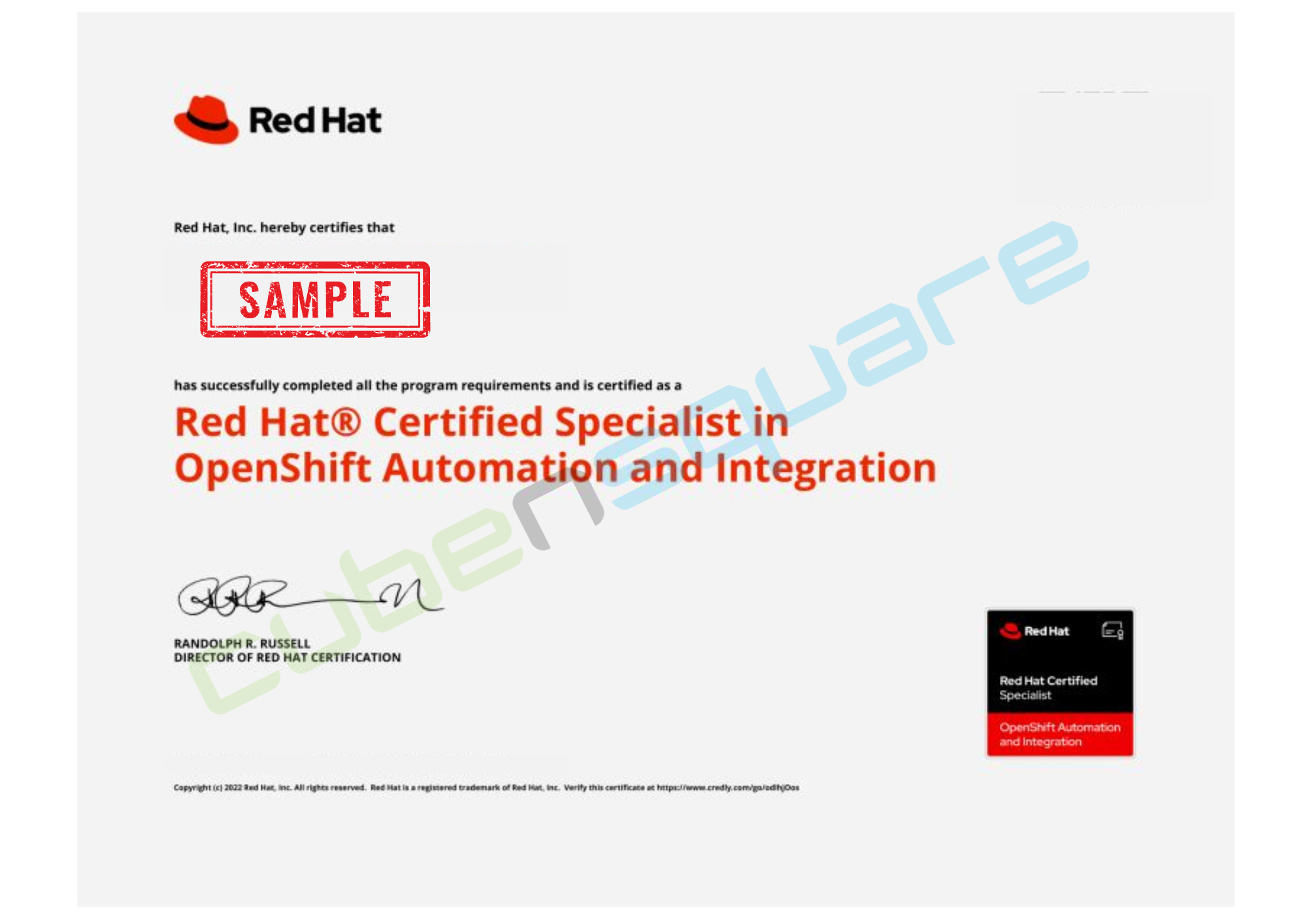 Red Hat OpenShift Administration III - DO380 - CubenSquare